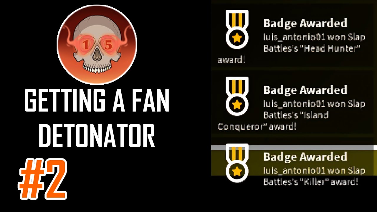 Getting Another Fan Detonator in Slap Battles! #2 - YouTube