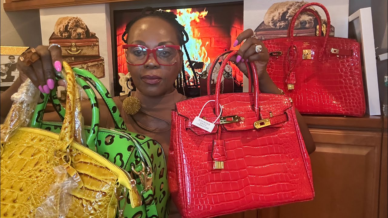 Huge Temu Inspired Designer and Luxury Handbag Haul/Accessories - YouTube