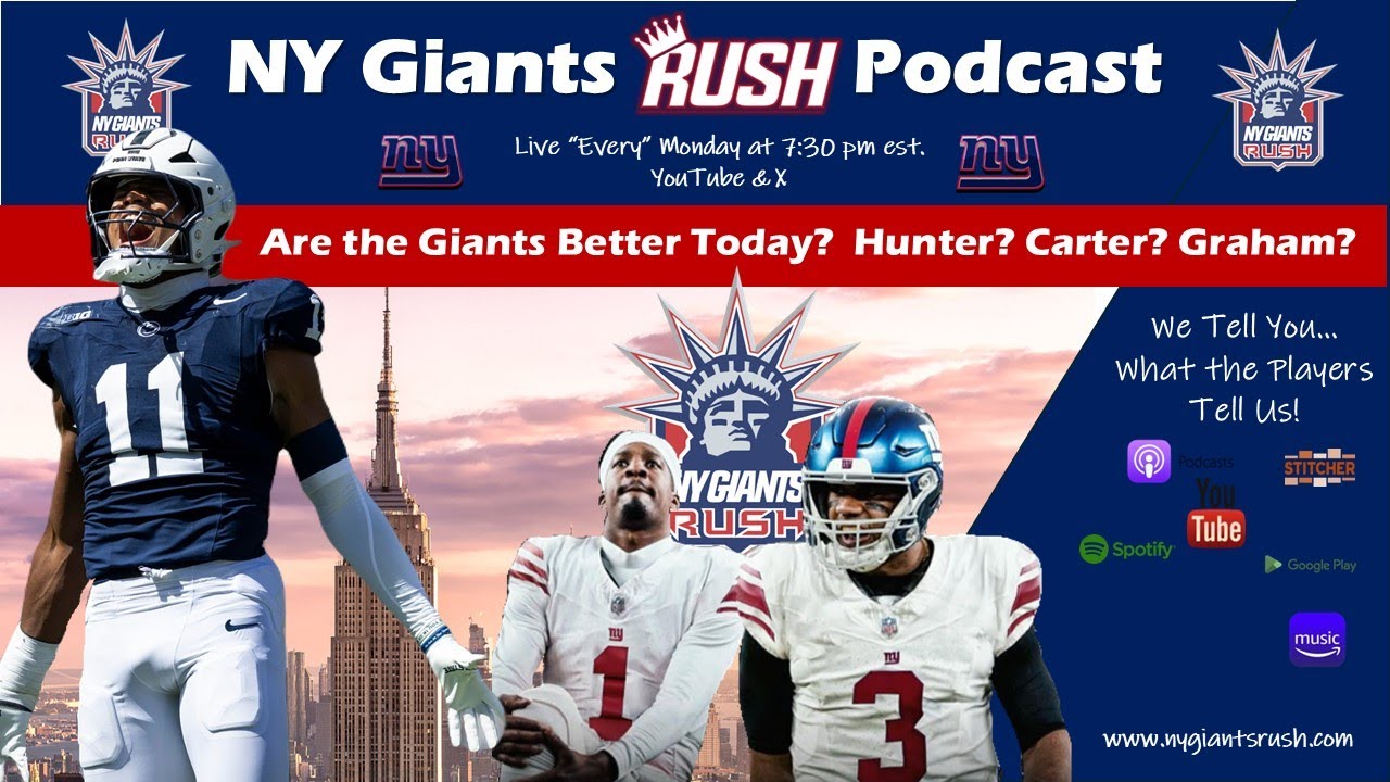 NY Giants Rush (Ep. 230) Are The Giants Better? - YouTube