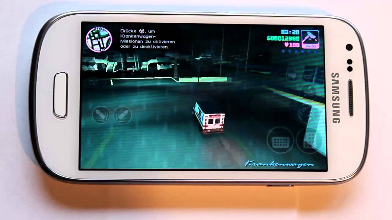 s3 mini GTA Vice City - YouTube