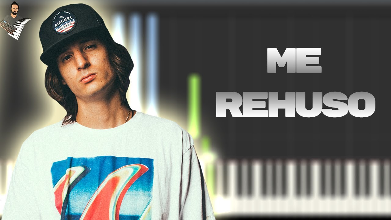 Danny Ocean - Me Rehúso | Instrumental Piano Tutorial / Partitura ...