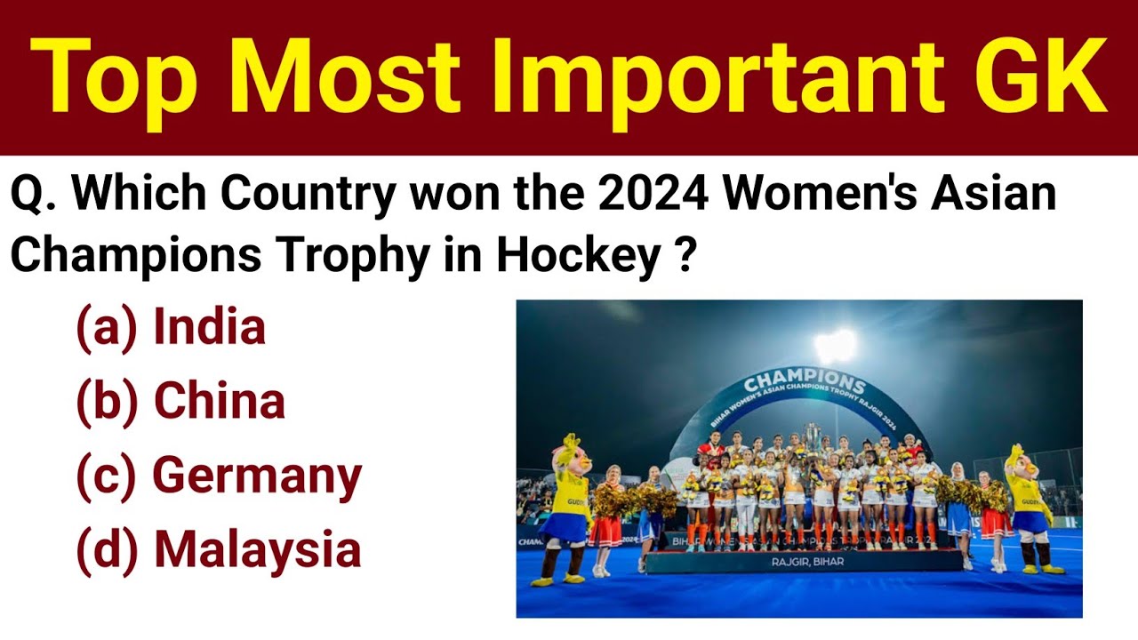 Top Most Important GK Questions | General knowledge Important Questions ...