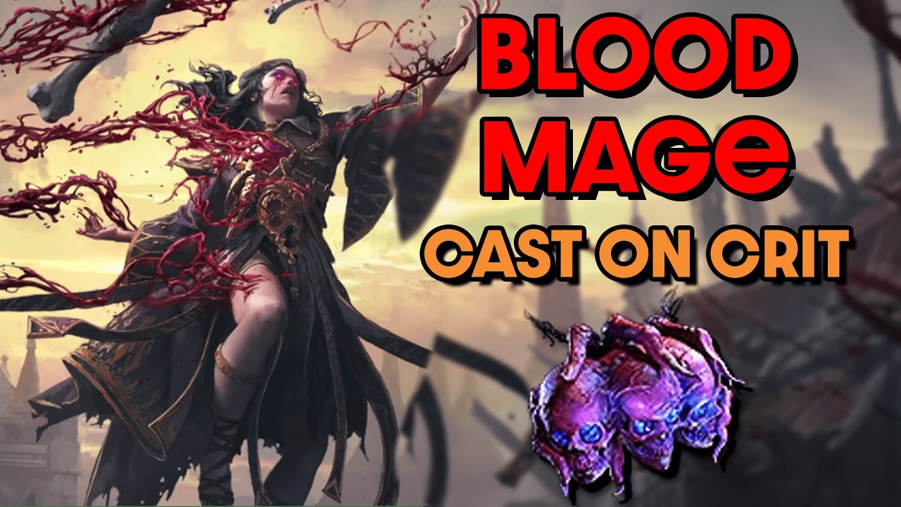 Infinite Blink Cast On Crit Blood Mage Build Guide Path Of Exile 2 ...
