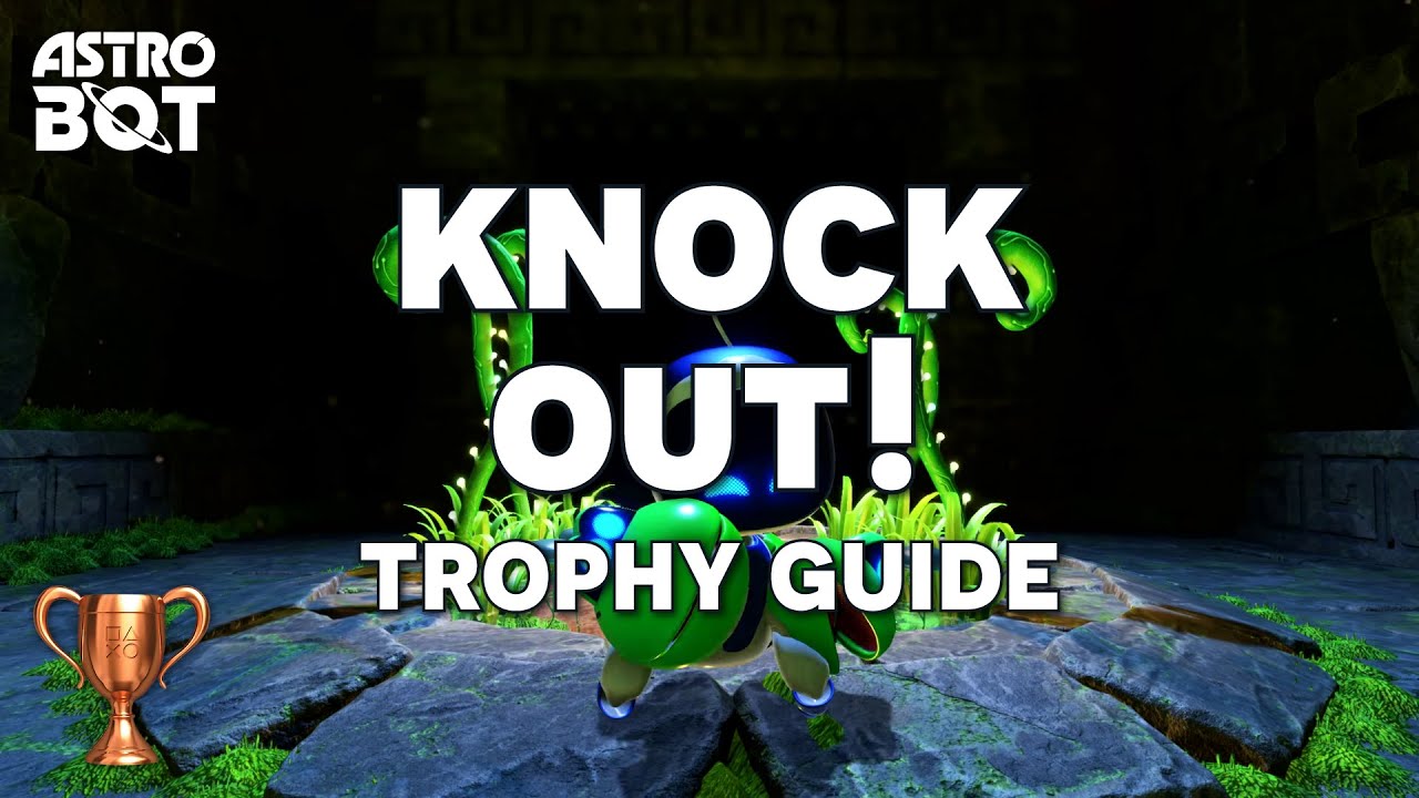 Astro Bot - Pick Fight With Warriors - KO! Trophy Guide (PS5) - YouTube