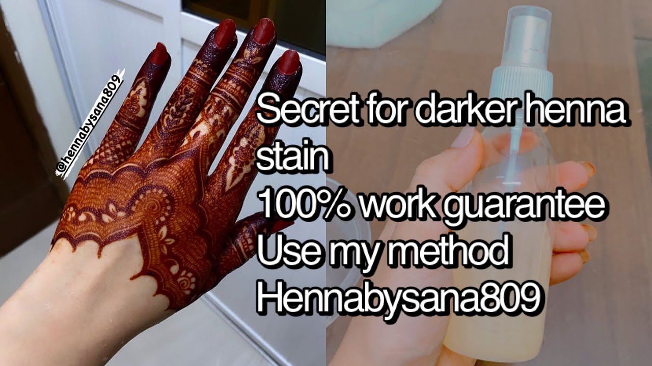 How To Get Darker Henna Stain mehandi Colour 100 Guarantee 3 Different how-to-get-darker-henna-stain-mehandi-colour-100-guarantee-3-different