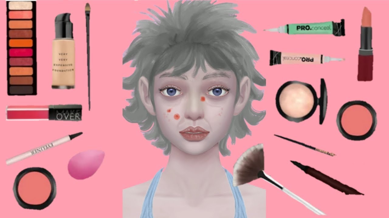 Stop Motion Nerdy to Beauty Makeup Animation | Makeup Transformation by ...