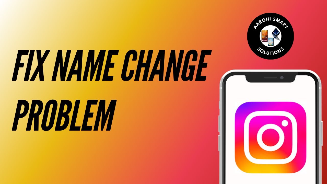 How to Fix Instagram Name Change Problem - YouTube