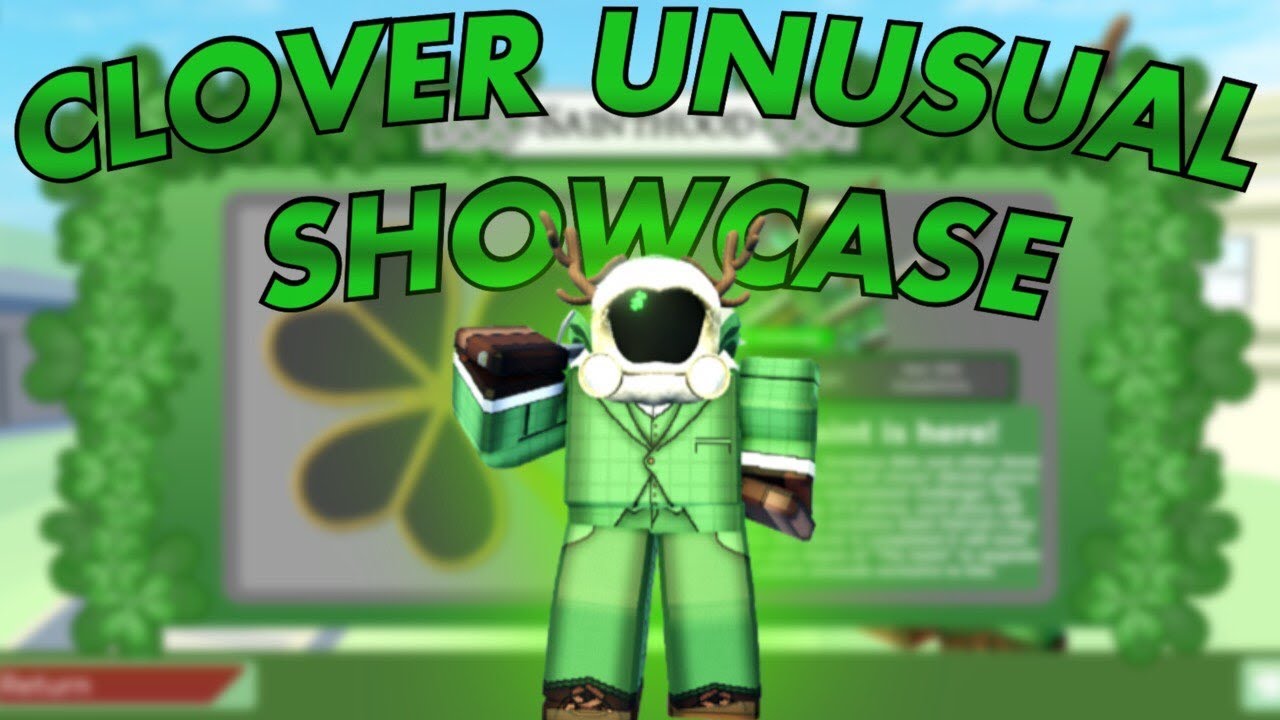 SHOWCASING THE CLOVER UNUSUAL EFFECT IN ROBLOX ARSENAL! - YouTube