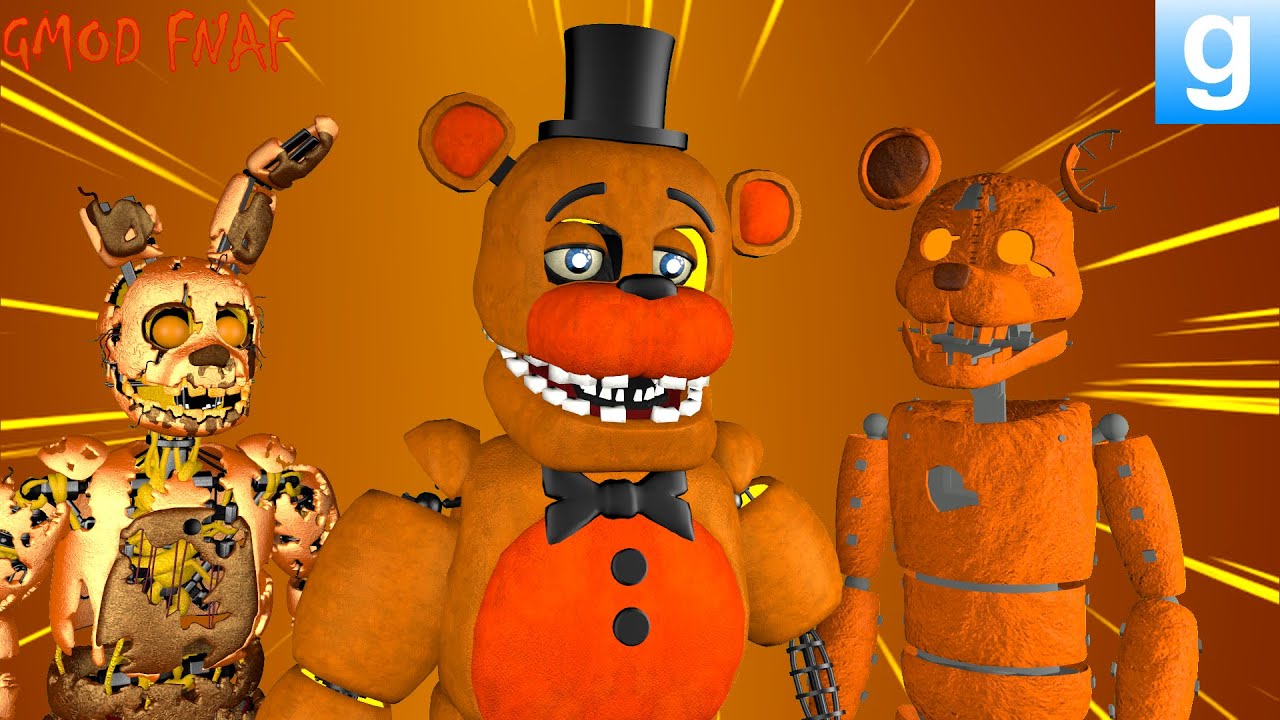 GMOD FNAF|More Jack-O-Animatronics(Night 2) - YouTube