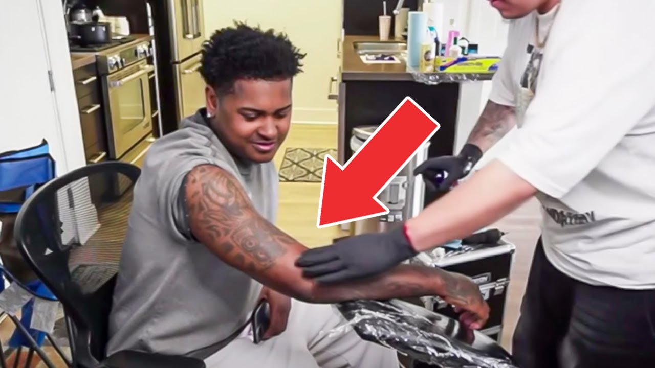 Derek King Finally Got A IGD Tattoo! **ITS OFFICIAL** - YouTube
