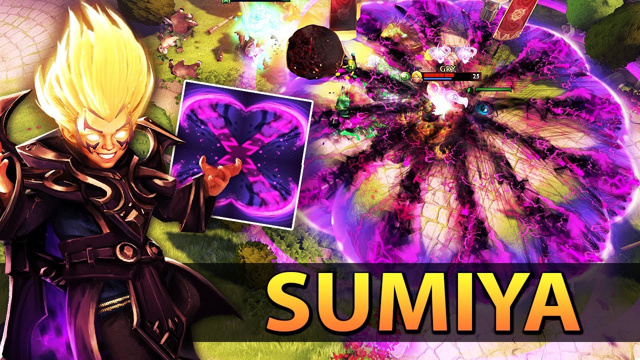 SUMIYA INVOKER God - NEW TI10 Dark Artistry Throwback Set Kid Invoker ...