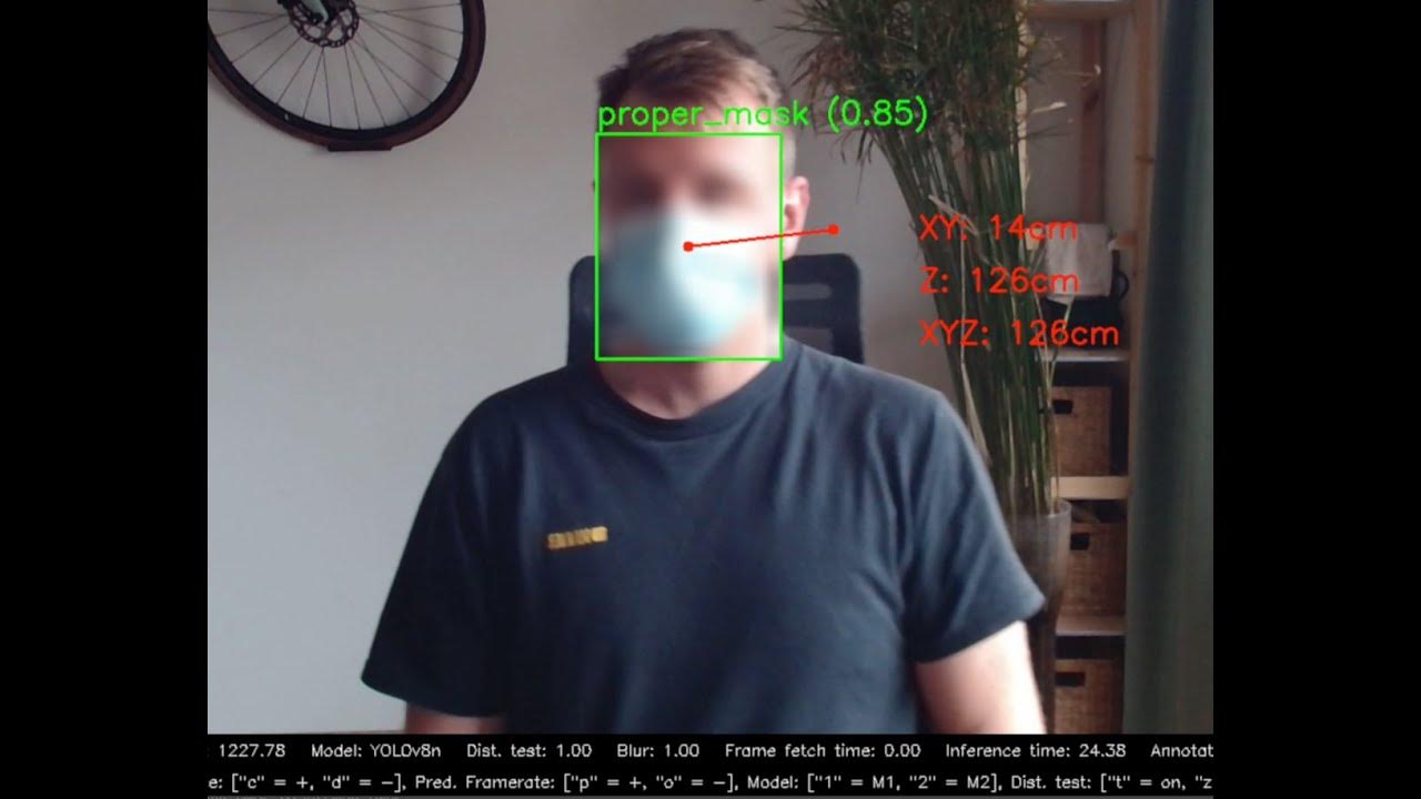 realtime-mask-detection with YOLO and OpenCV - YouTube