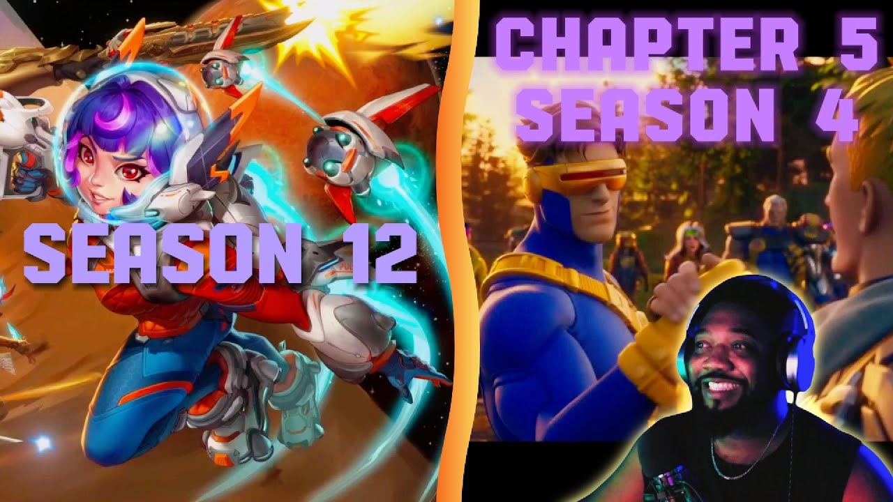 OverWatch 2 S12 & Fortnite Chapter 5 S4 Trailer Reactions #fortnite #overwatch2 - YouTube