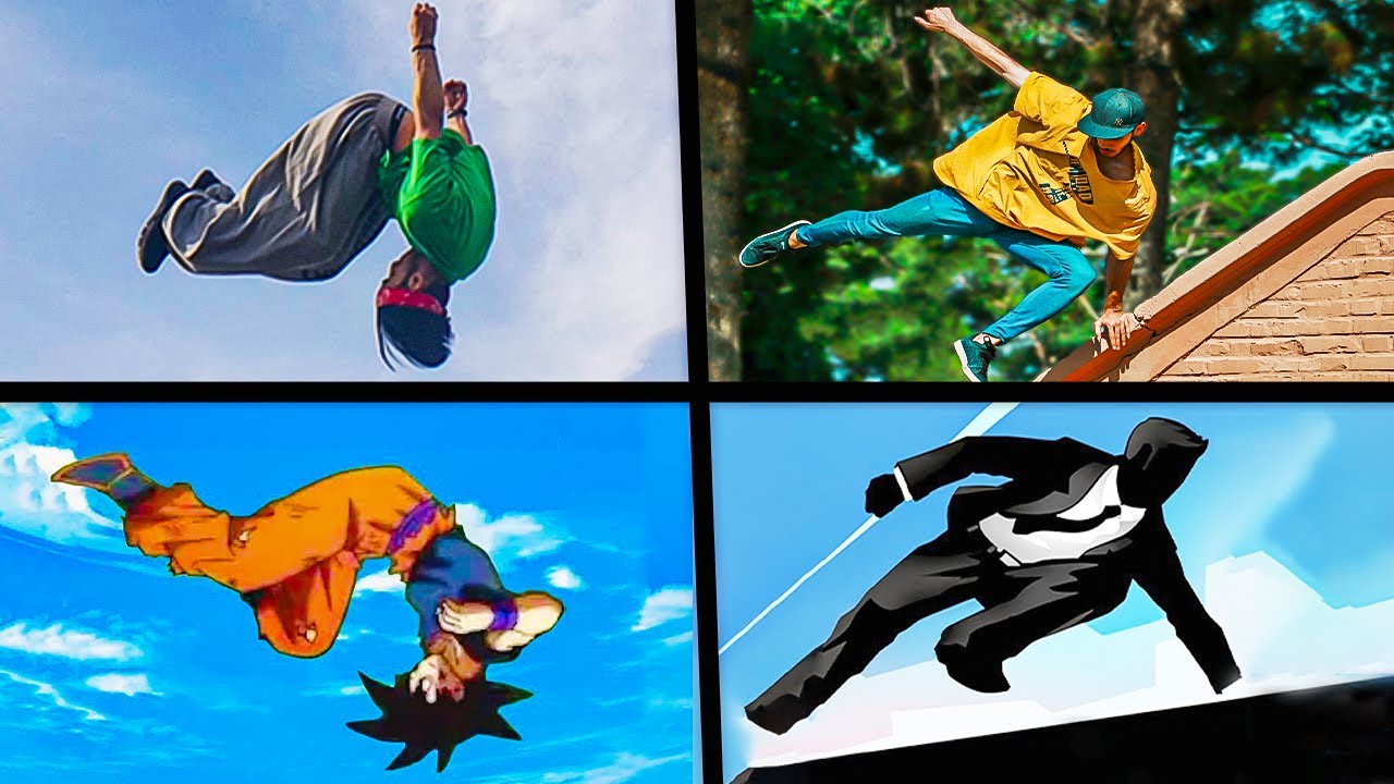 Top 100 Anime And Vector Stunts in Real Life! - YouTube