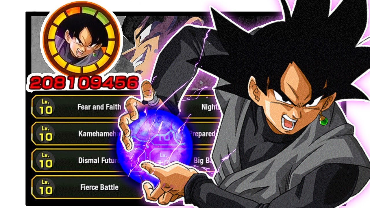 GLOBAL STATS W! SUPER EZA GOKU BLACK MAX LEVEL LINKS | DBZ: Dokkan ...