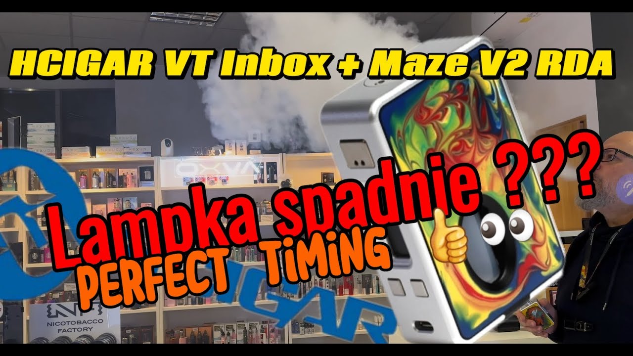 Hcigar VT Inbox DNA 75 - MAZE V2 RDA By HCigar - film Vape.pl z Papa ...