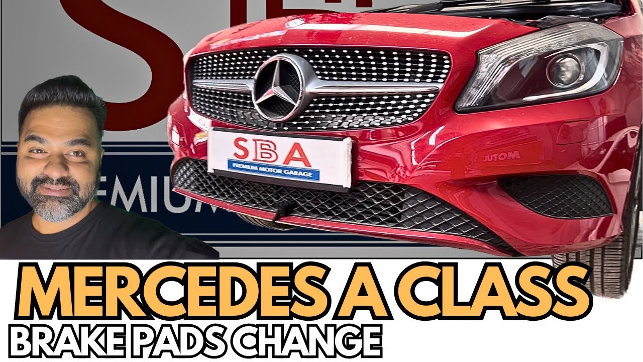 Mercedes Benz A Class mein install kiye Genuine Mercedes Benz BRAKE ...