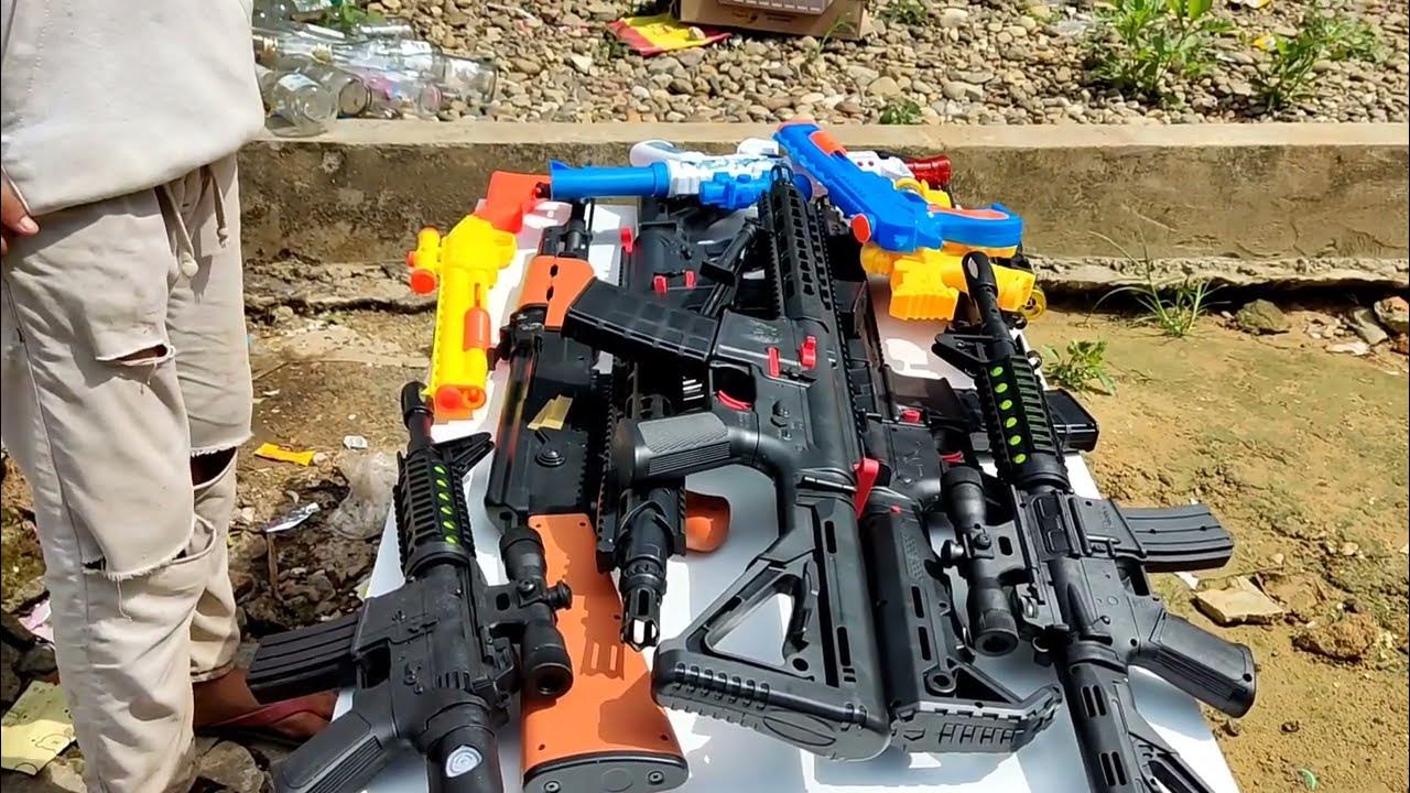 Latihan Tembak Menembak, AK47, Main Tembak-tembakan, Safety First, Mainan Anak Tembak Panjang ...