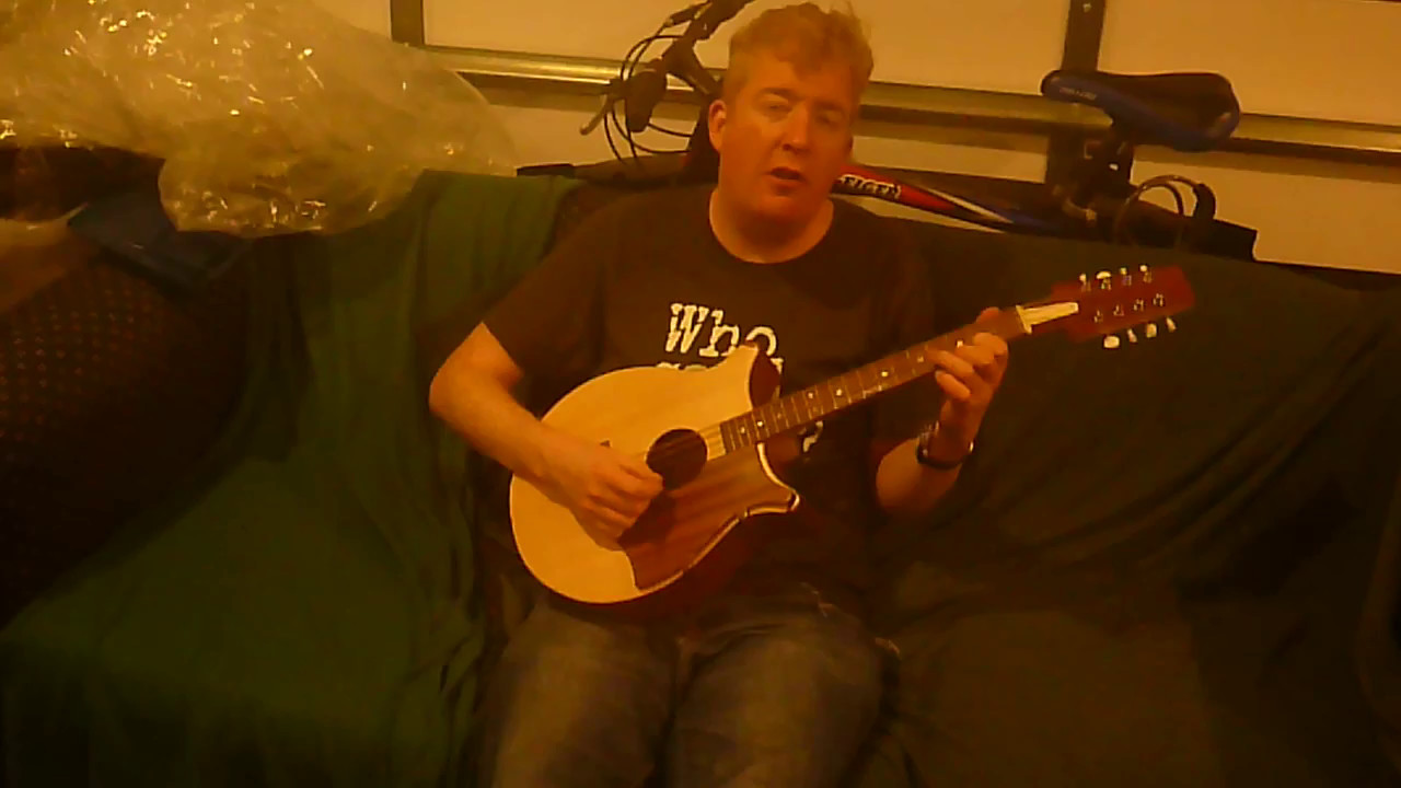 Barebones Crown Royale compact octave mandolin - YouTube