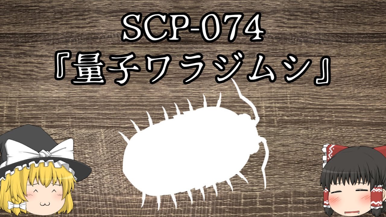 Scpを自分なりに説明してみる074【量子ワラジムシ】 Youtube