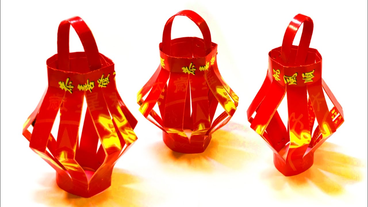 How to Make an Origami Red Packet Lantern | CNY DIY craft | origami ...