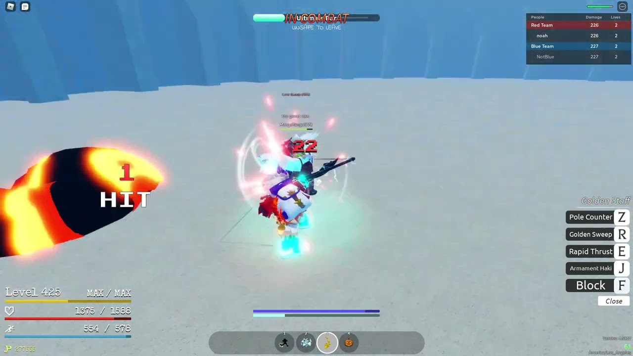 roblox ice slam (releasing macro at 50 subs) - YouTube