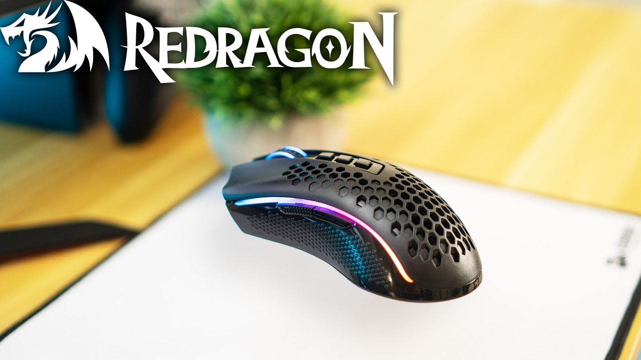 Unboxing & Review - Redragon M808 Storm Pro WIRELESS - YouTube