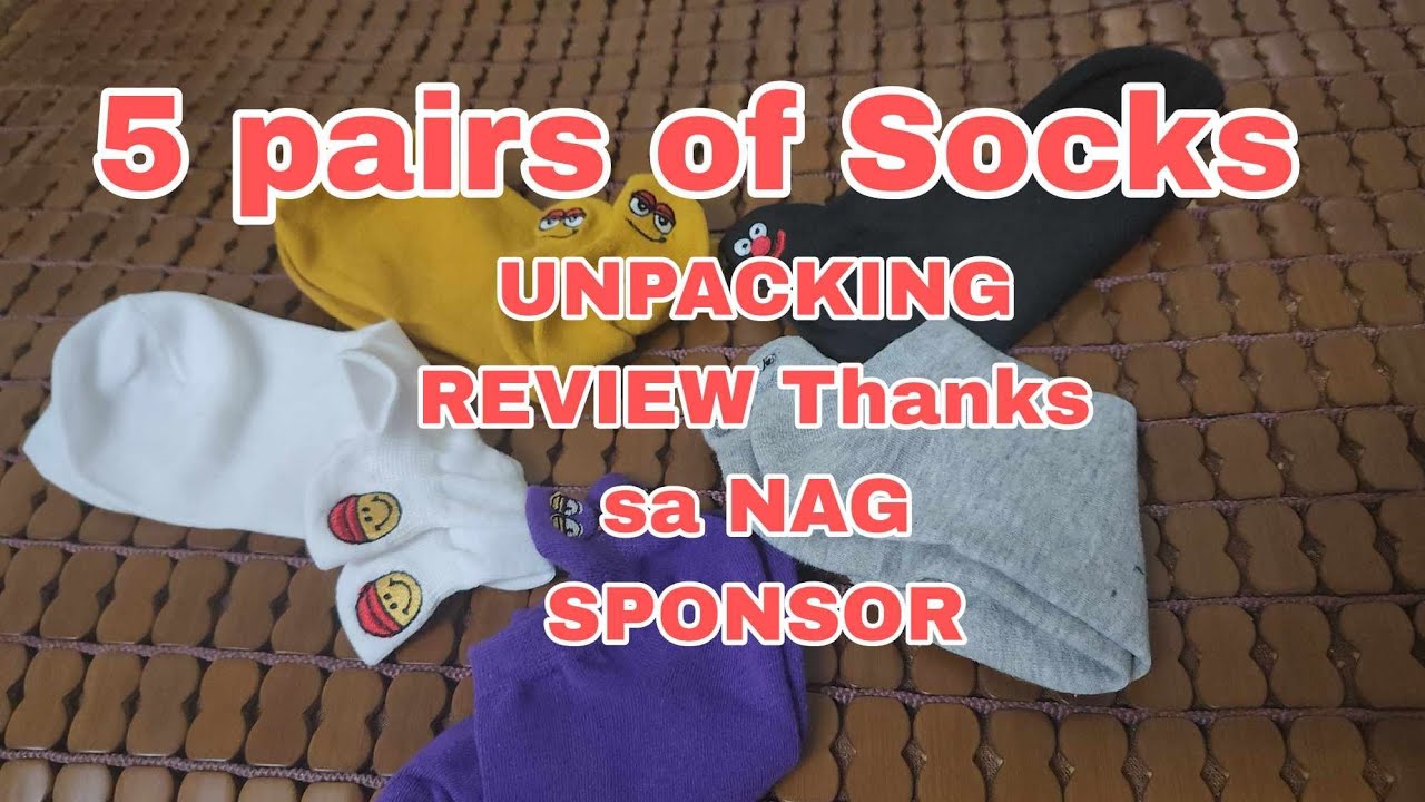Unwrap Review TRY ON Socks Gift #MARGIETV Tav - YouTube