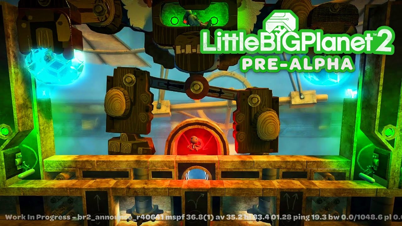 LittleBigPlanet 2 Pre-Alpha - Da Vinci Boss - YouTube