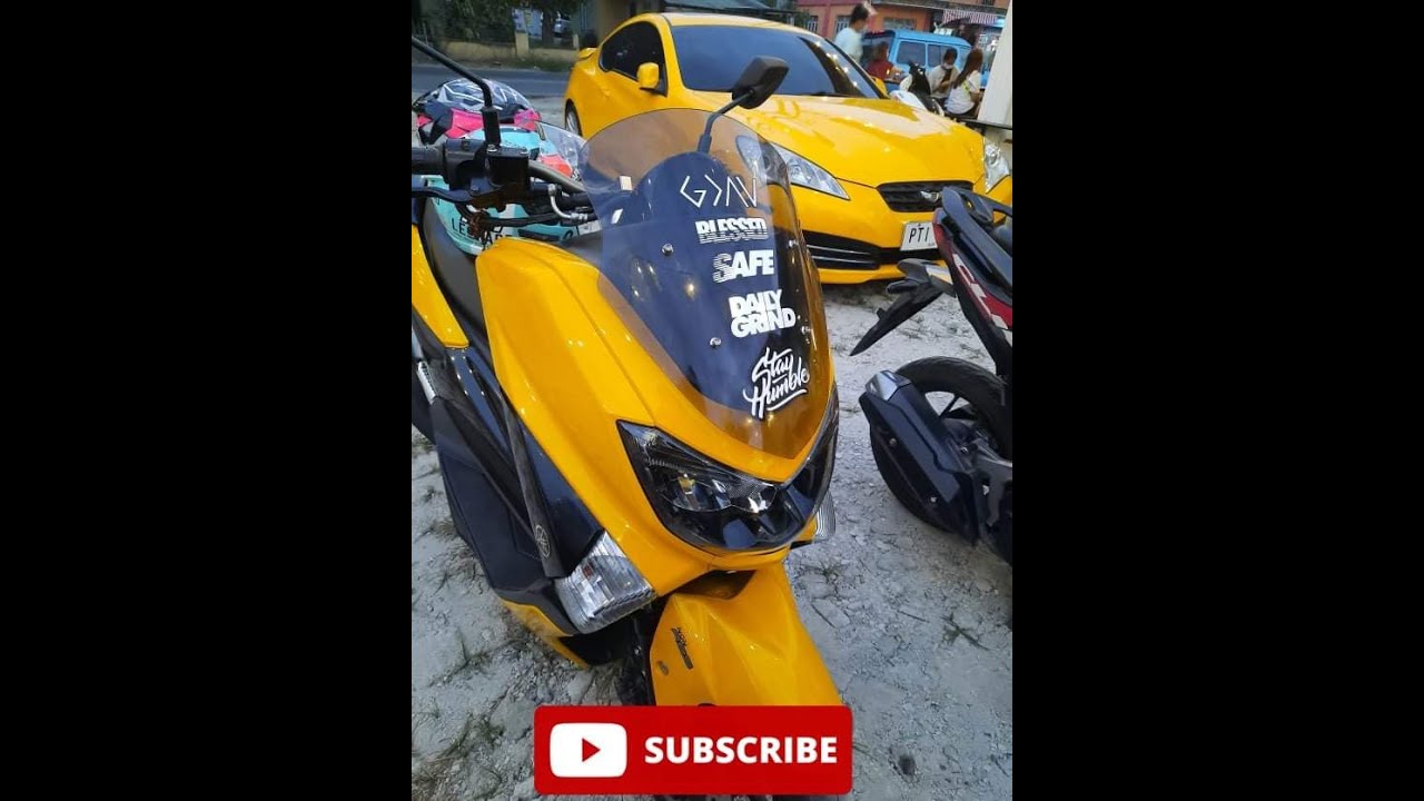 Nmax 2020 V1 Bumble Bee Transformation | Spoon Yellow - YouTube