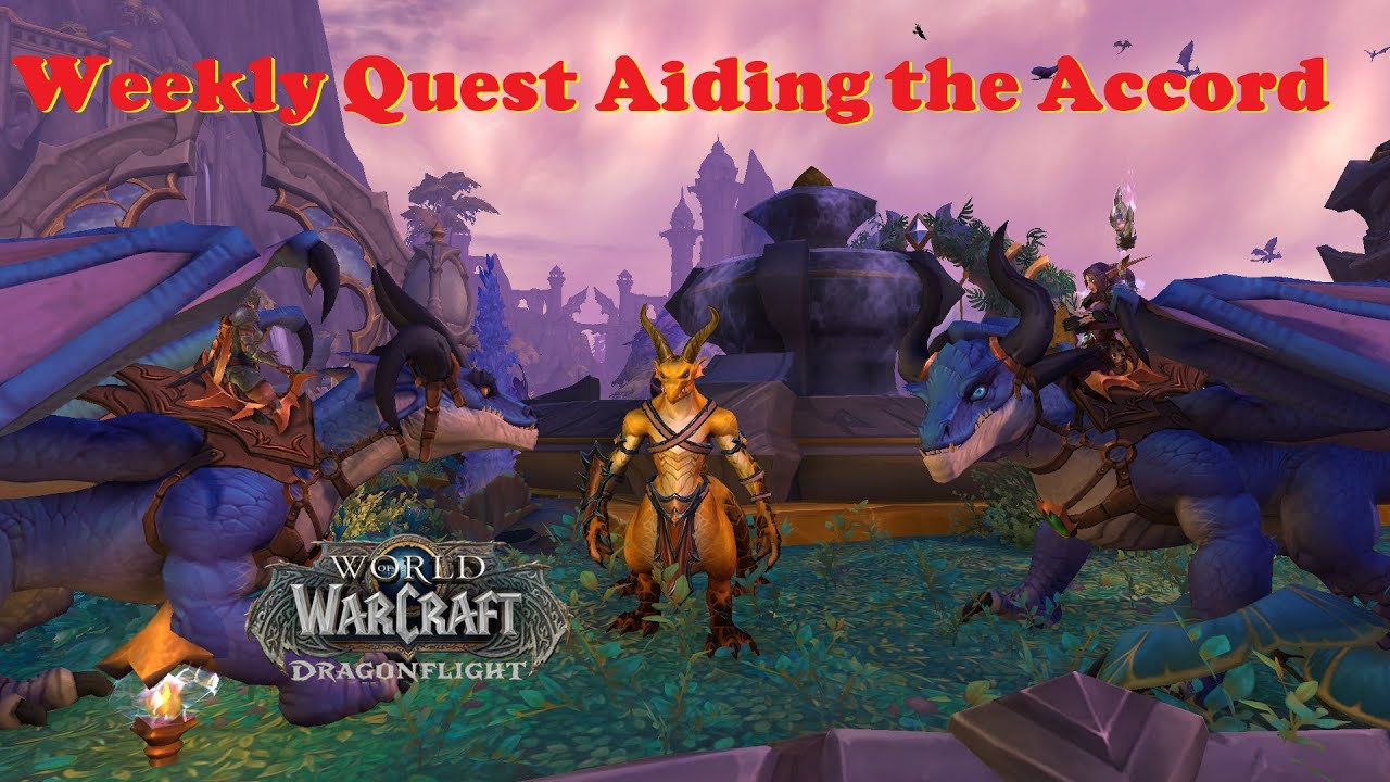 How to do Weekly Quest Aiding the Accord and Open Orientation ...