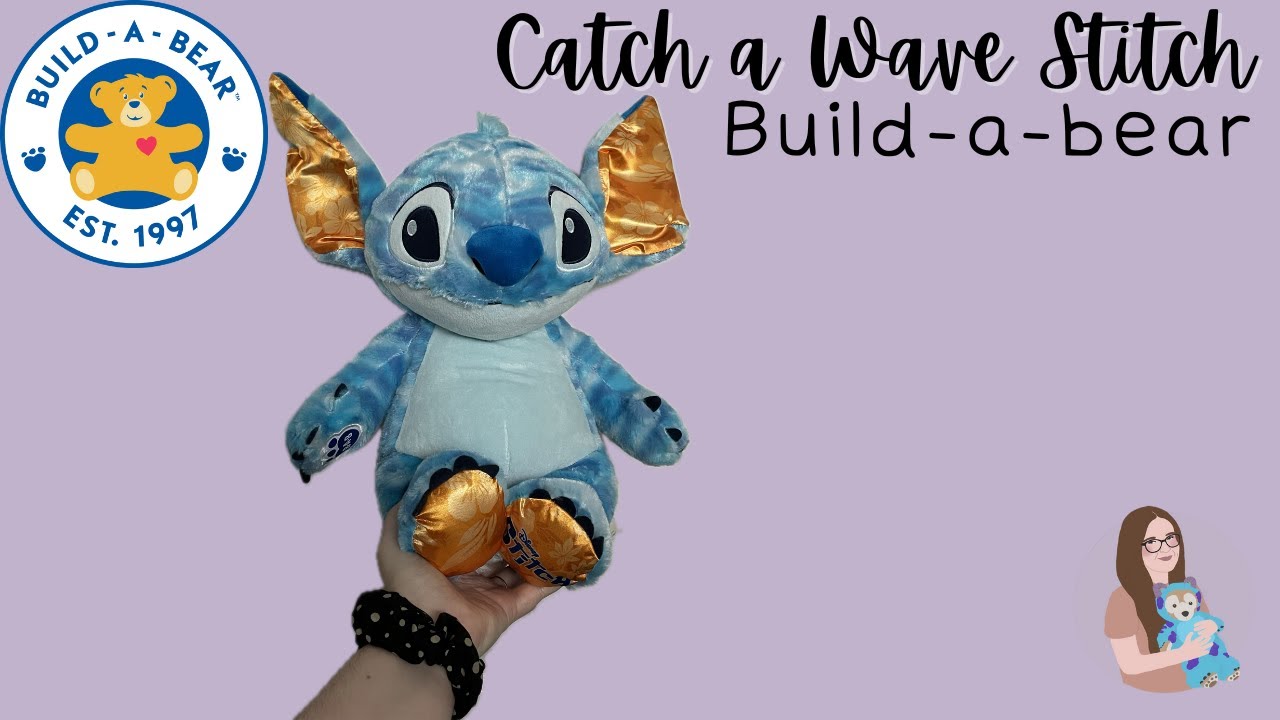 NEW stitch plush at build-a-bear | build a bear with me and disney ...