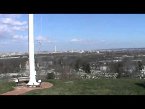 Overlooking Washington DC from Arlington House- Washington-Lee - YouTube