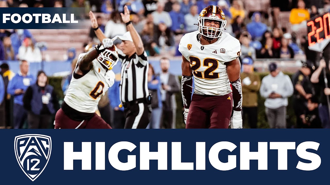 Arizona State vs. UCLA Football Highlights | 2023 Season - YouTube