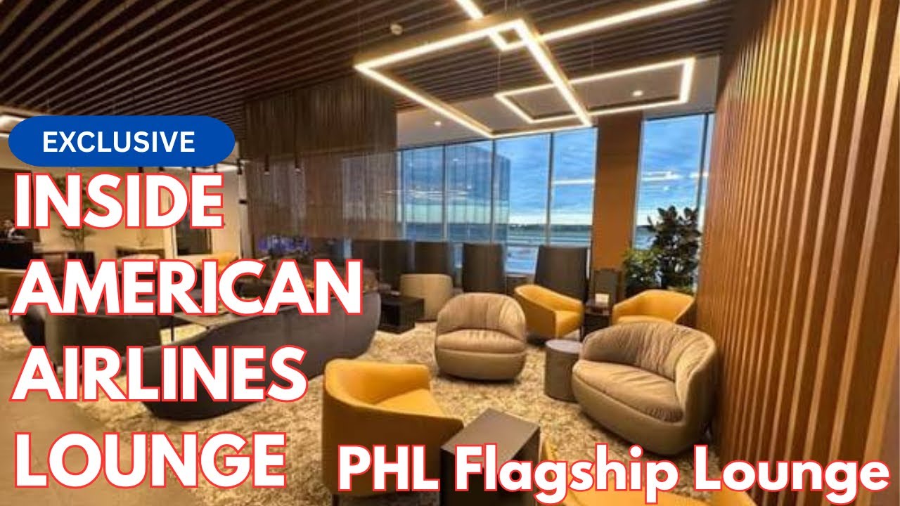 Inside American Airlines’ Exclusive Flagship Lounge at PHL — Worth It ...