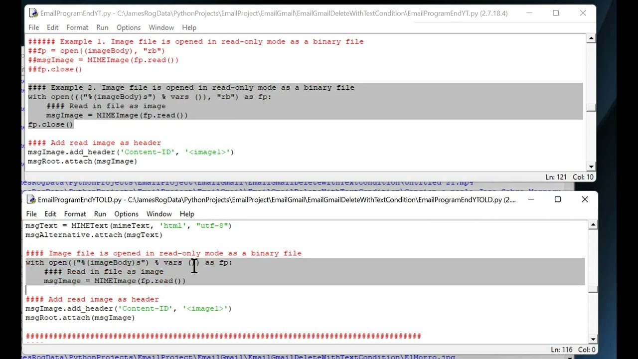 Updated Python Program Creates An Email With Attachments For The Gmail Delete Process Workflow updated-python-program-creates-an-email-with-attachments-for-the-gmail-delete-process-workflow