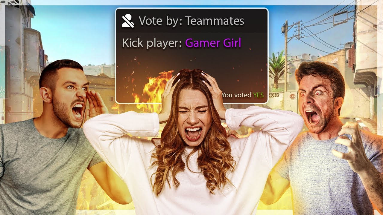 GIRL IN TEAM 😡 GO KICK OR GG FAST LOSE 🤬 - YouTube