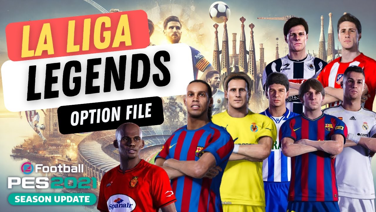 La Liga - Spain - 25 teams Legends - Super Patch Legends - 250 teams ...