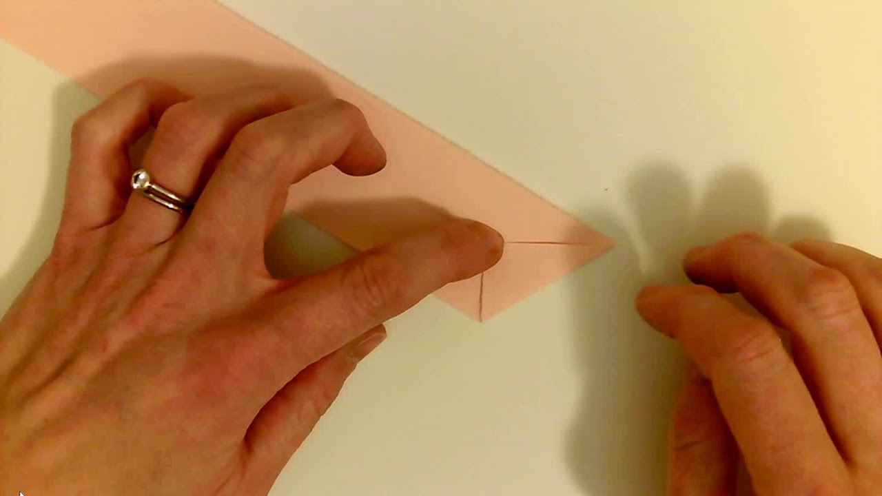 making a tri hexa flexagon - YouTube