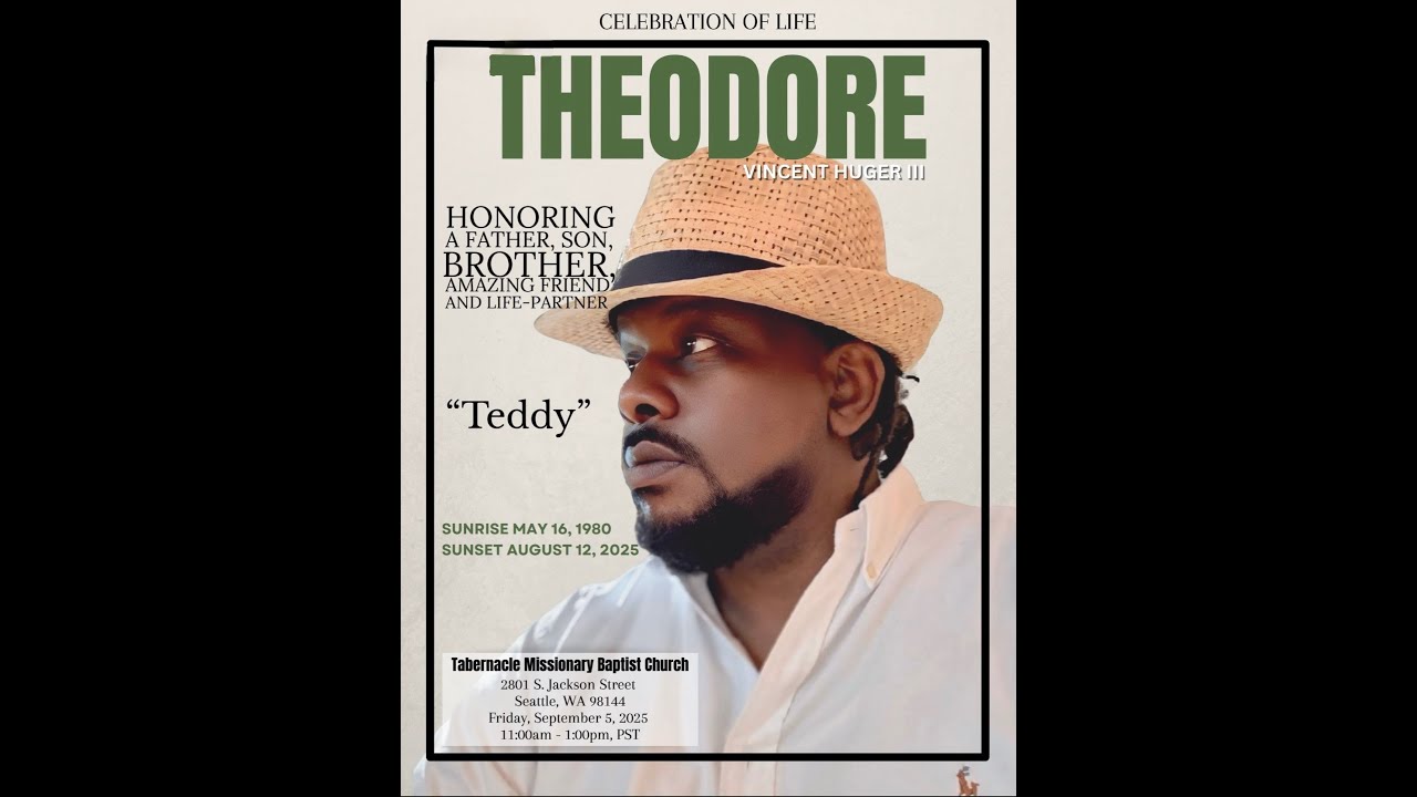 Celebration of Life - Theodore Vincent Huger III - YouTube