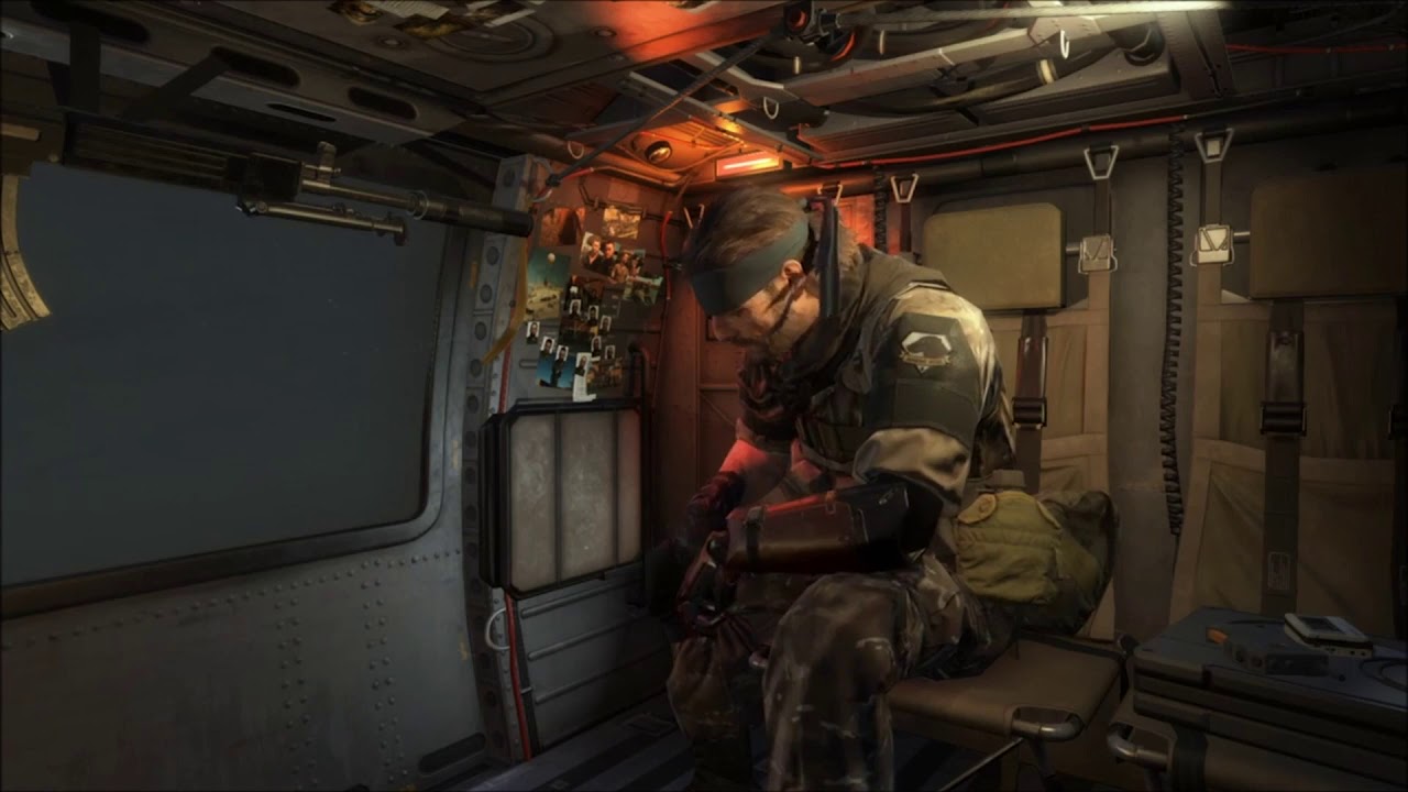MGSV - Aerial Command Center Rain Ambiance (10 MINUTES) - YouTube