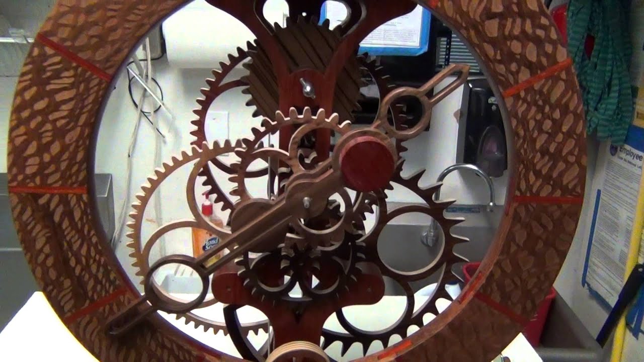 First Video of My Clock Running - YouTube