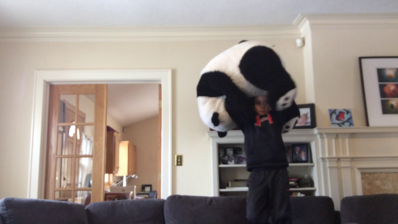 10 wwe moves on the panda - YouTube