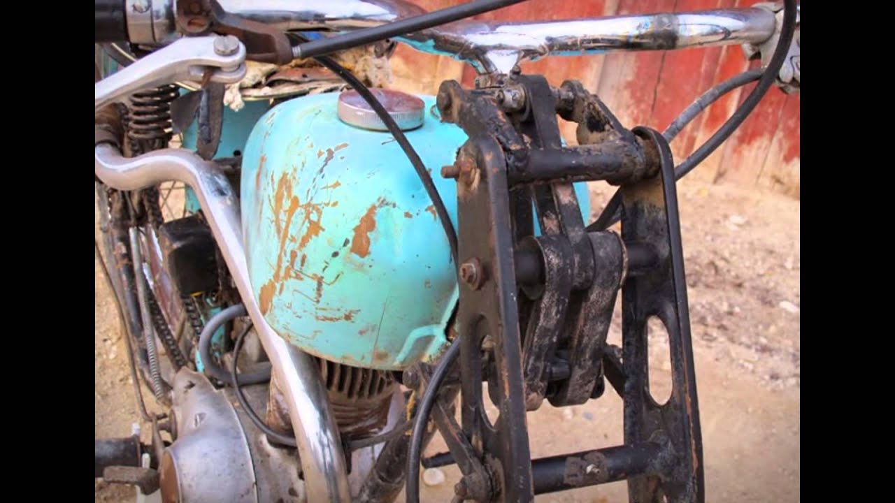 Harley Davidson super 10 165cc 1960 Model with Look - YouTube