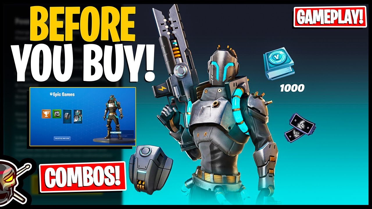 New Powerhouse Pack Fortnite Battle Royale Youtube