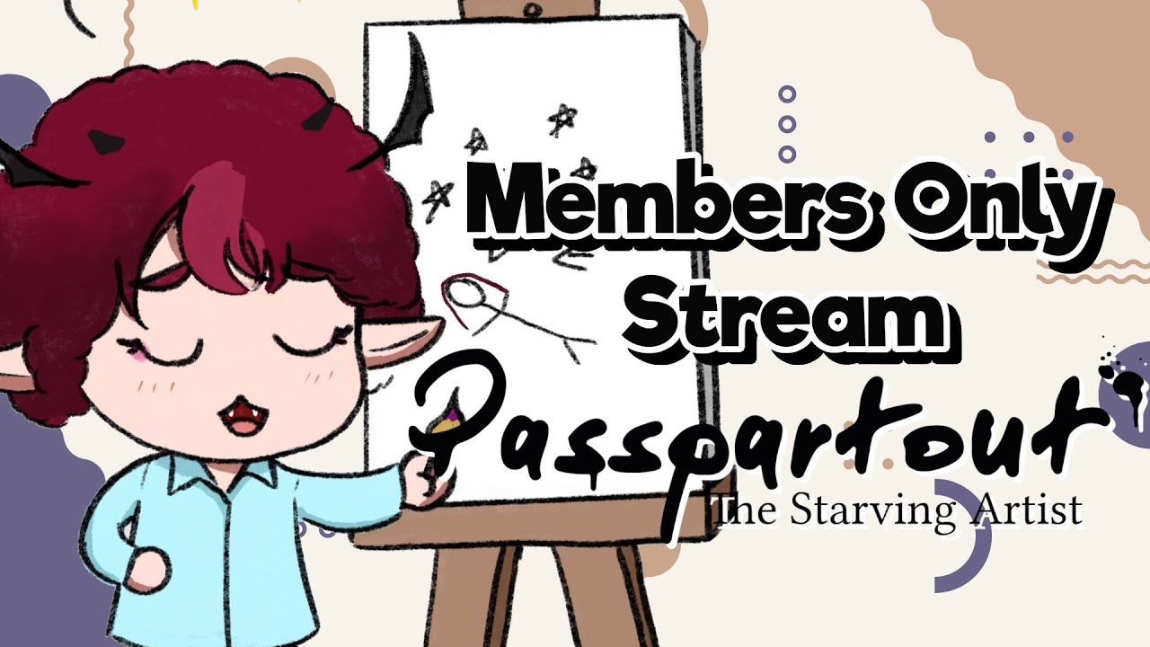 【Members Only】Drawing Legendary Stick Figures & Etc.【Passpartout】 - YouTube