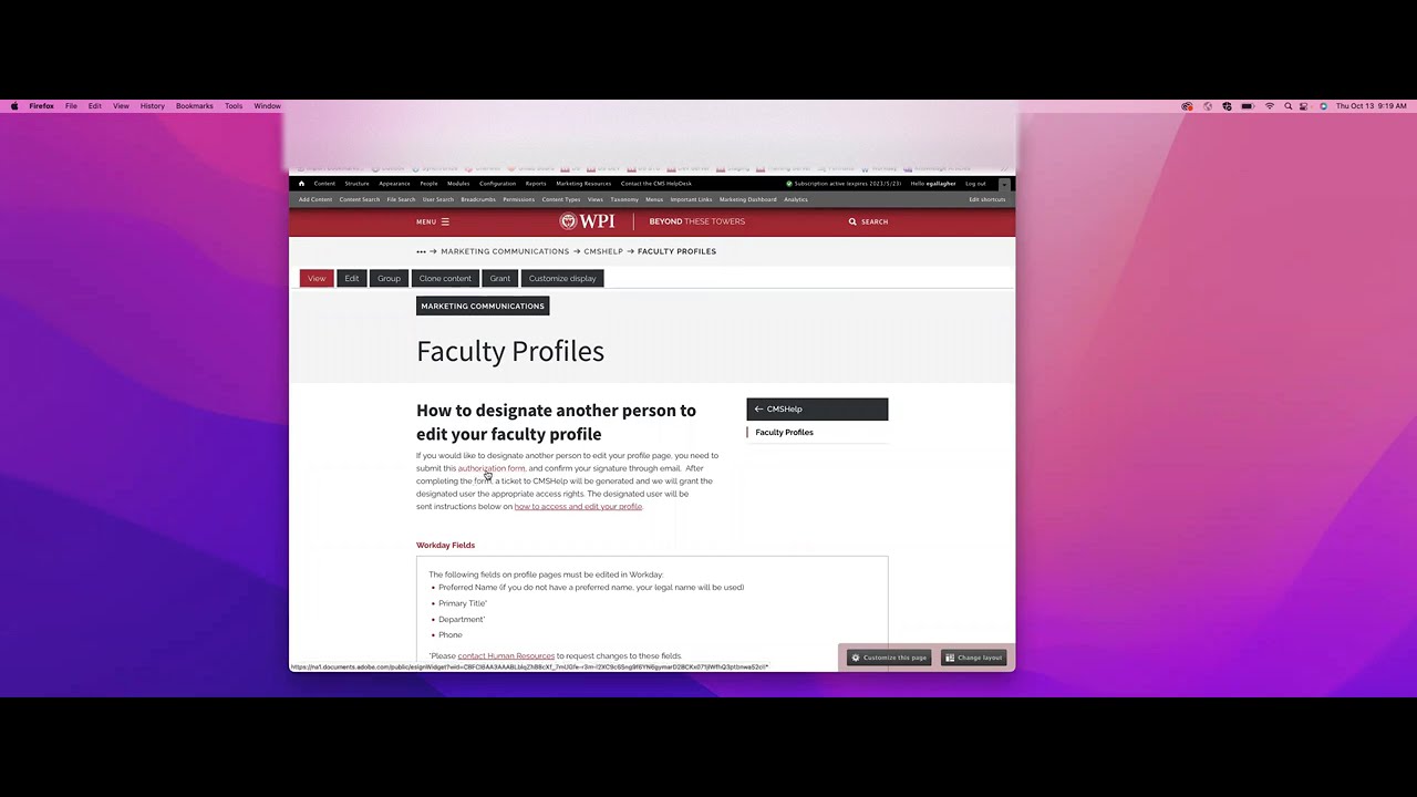 How to Authorize a Profile Editor - YouTube