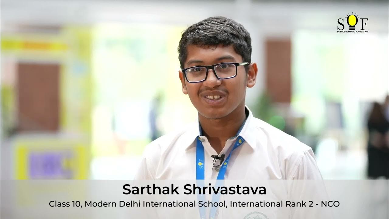 SOF Achievers | SARTHAK SHRIVASTAVA | Modern DPS, Faridabad | SOF NCO International Rank 2 ...