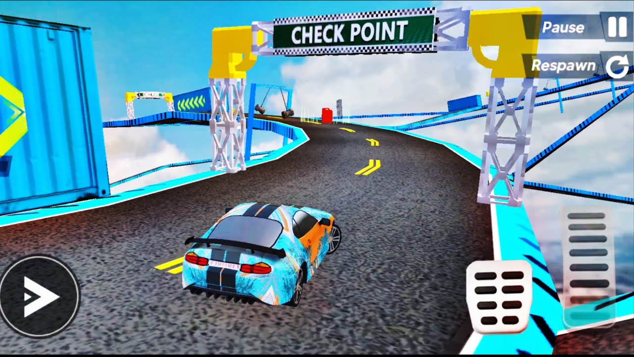 Car Stunt Race and Ricing Games 197 Android Gameplay - YouTube