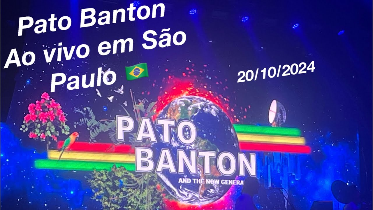 PATO BANTON - GO PATO ao vivo SP - YouTube